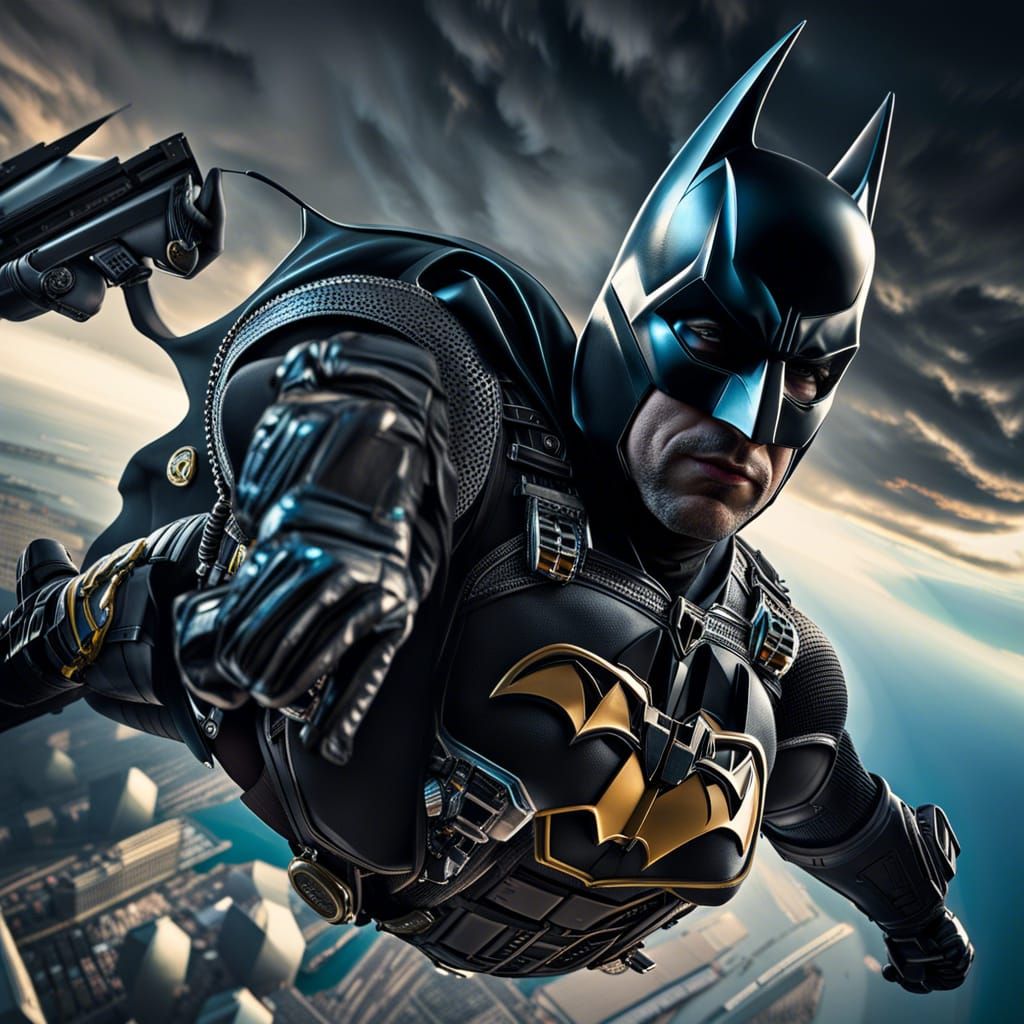 Bat Dive - AI Generated Artwork - NightCafe Creator