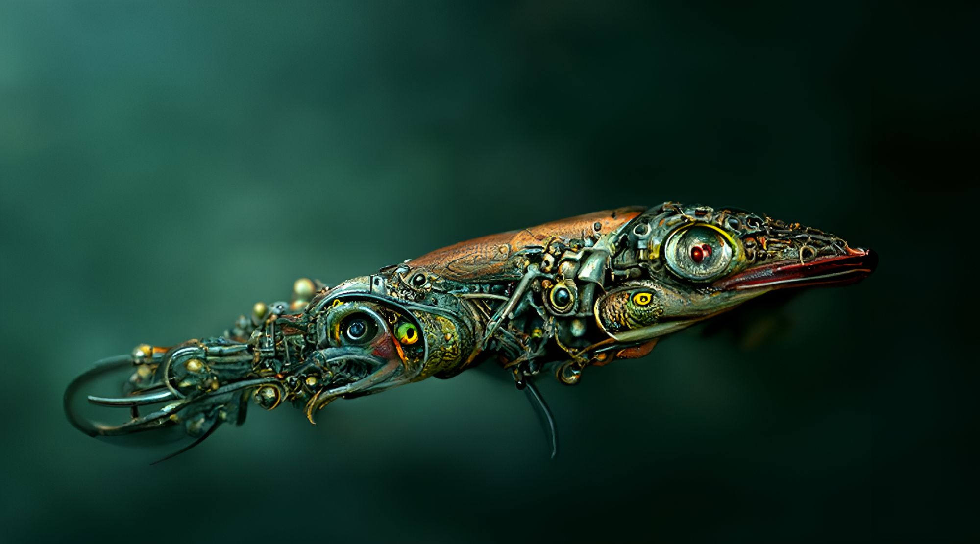 Clockwork Fish : r/nightcafe