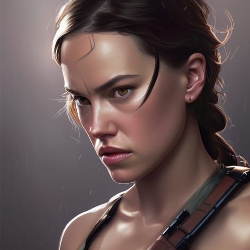Lara Croft - AI Generated Artwork - NightCafe Creator