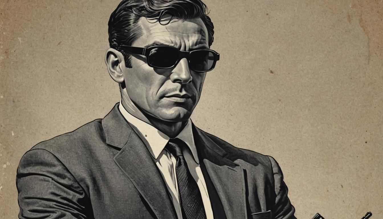 secret agent man - AI Generated Artwork - NightCafe Creator
