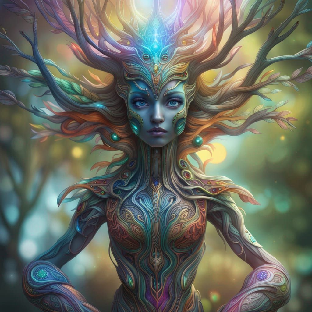 TREE SPIRIT - AI Generated Artwork - NightCafe Creator