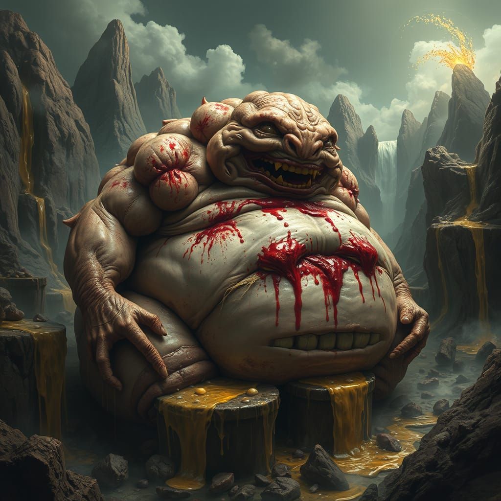 Seven Deadly Sins series - Gothic Horror of Excess: A Grotes...