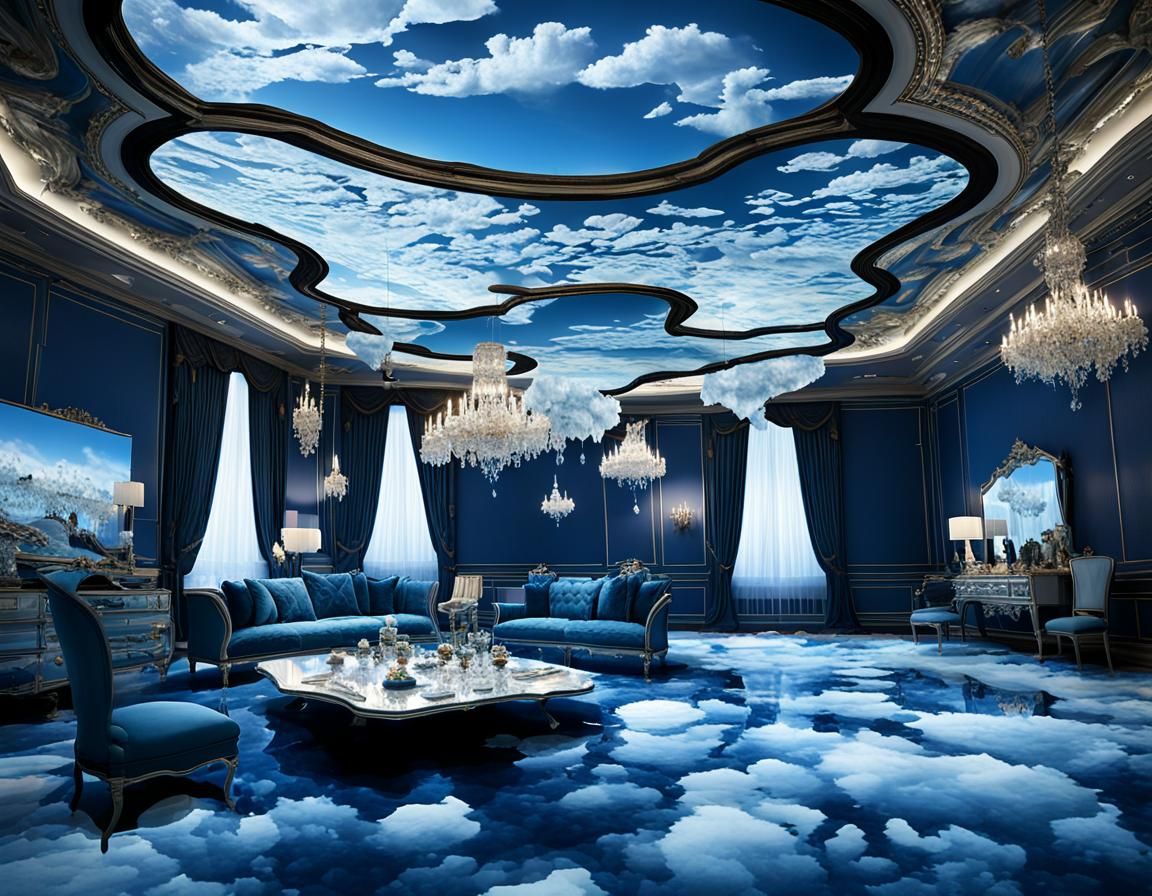 Cloud room 2 - AI Generated Artwork - NightCafe Creator