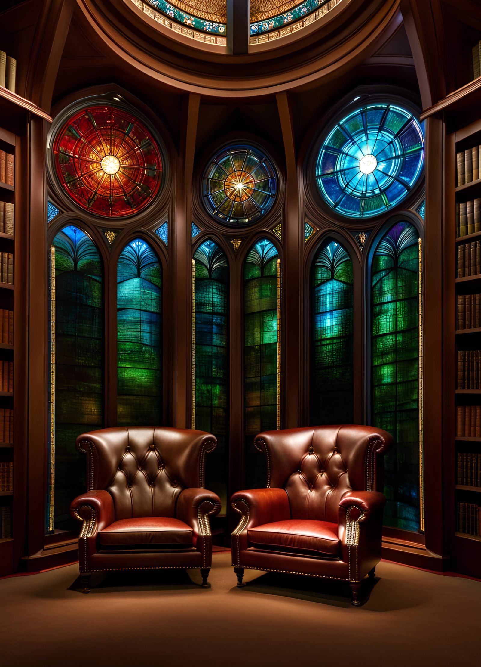 Reading Room - AI Generated Artwork - NightCafe Creator