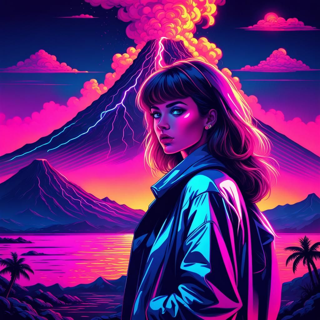 Eruption - AI Generated Artwork - NightCafe Creator