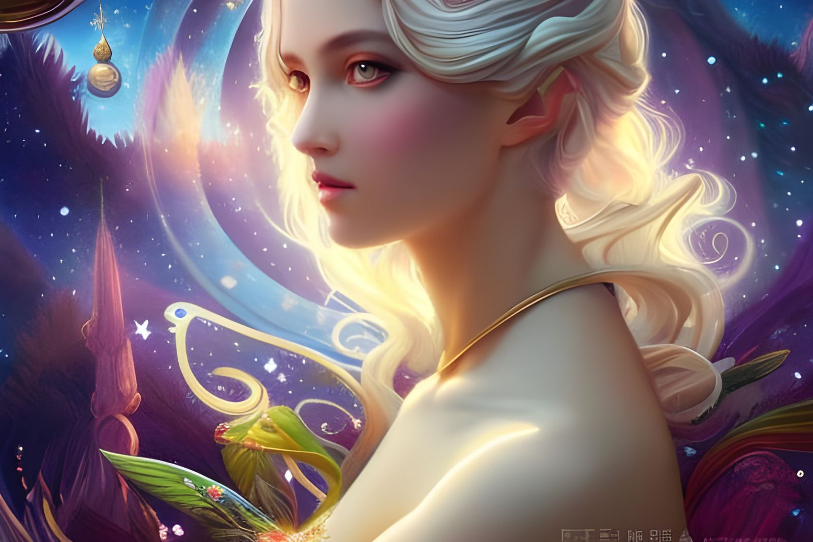 Elven Fairy Sprite - AI Generated Artwork - NightCafe Creator