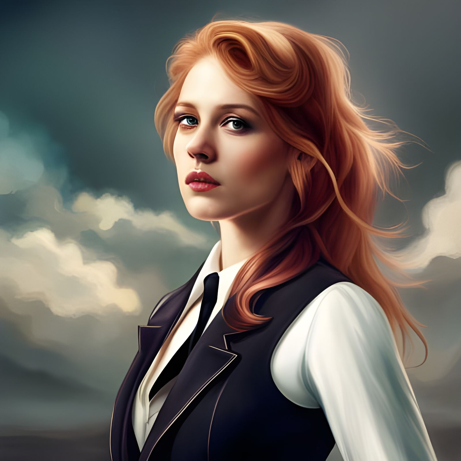 a bad girl - AI Generated Artwork - NightCafe Creator