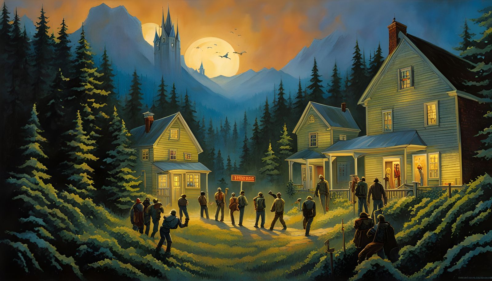 Project Zomboid, Kelly Freas - AI Generated Artwork - NightCafe Creator