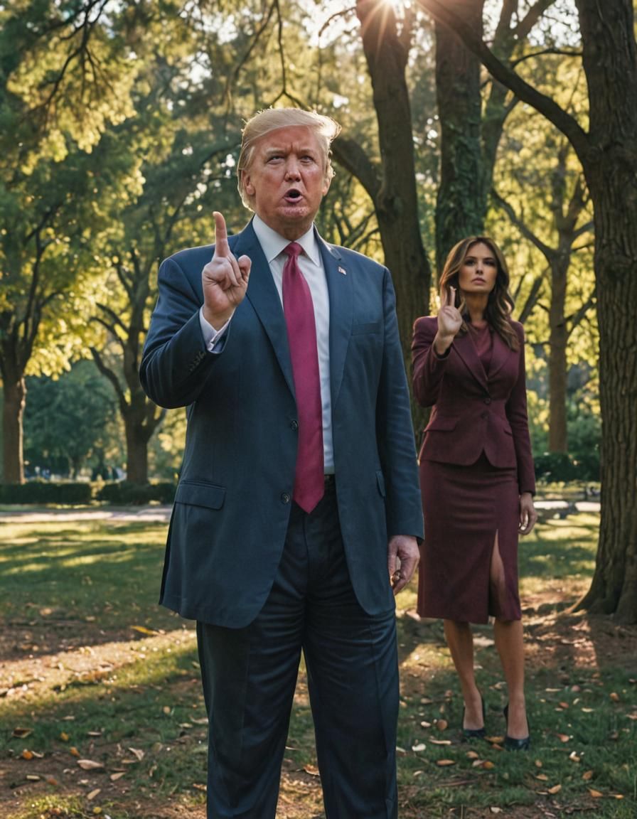 Astonishing Donald Trump in Cinematic Film Still, ... - AI Art