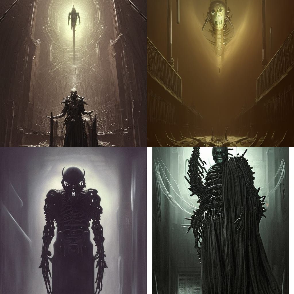 Soulless, mechanical abomination. Dehumanizing fusion. Synthetic fiend ...