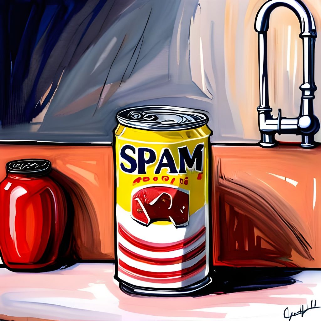 Can of Spam - AI Generated Artwork - NightCafe Creator