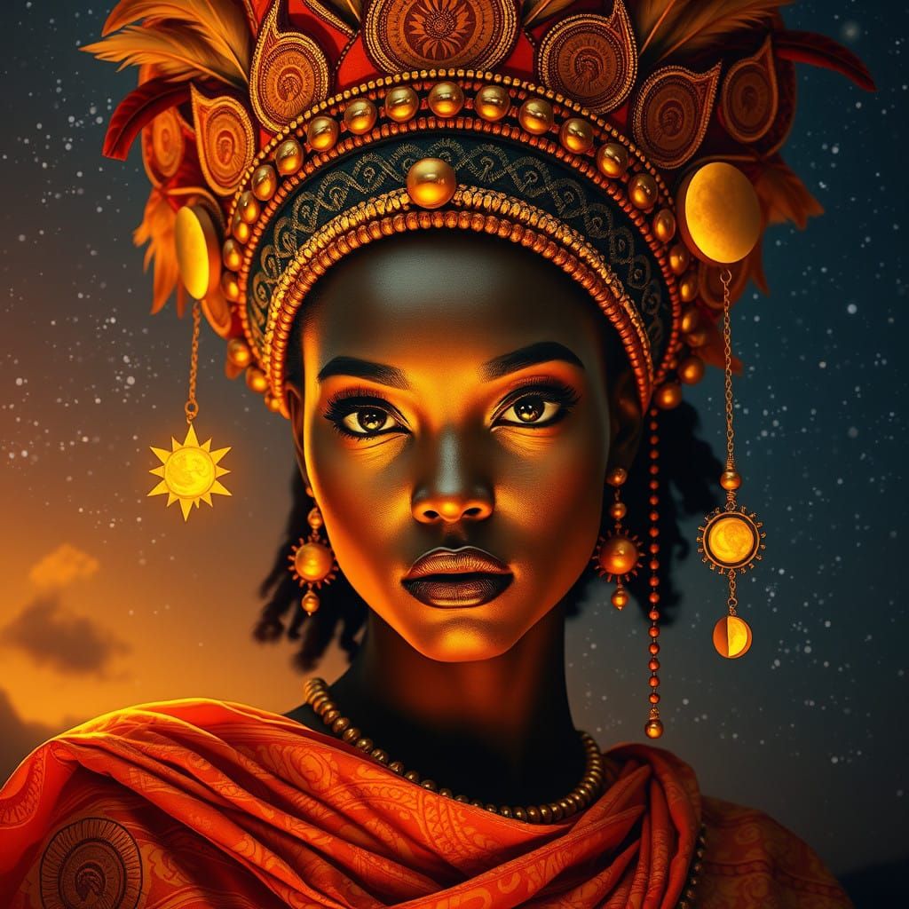 A mystical Zulu princess - A mystical Zulu princess