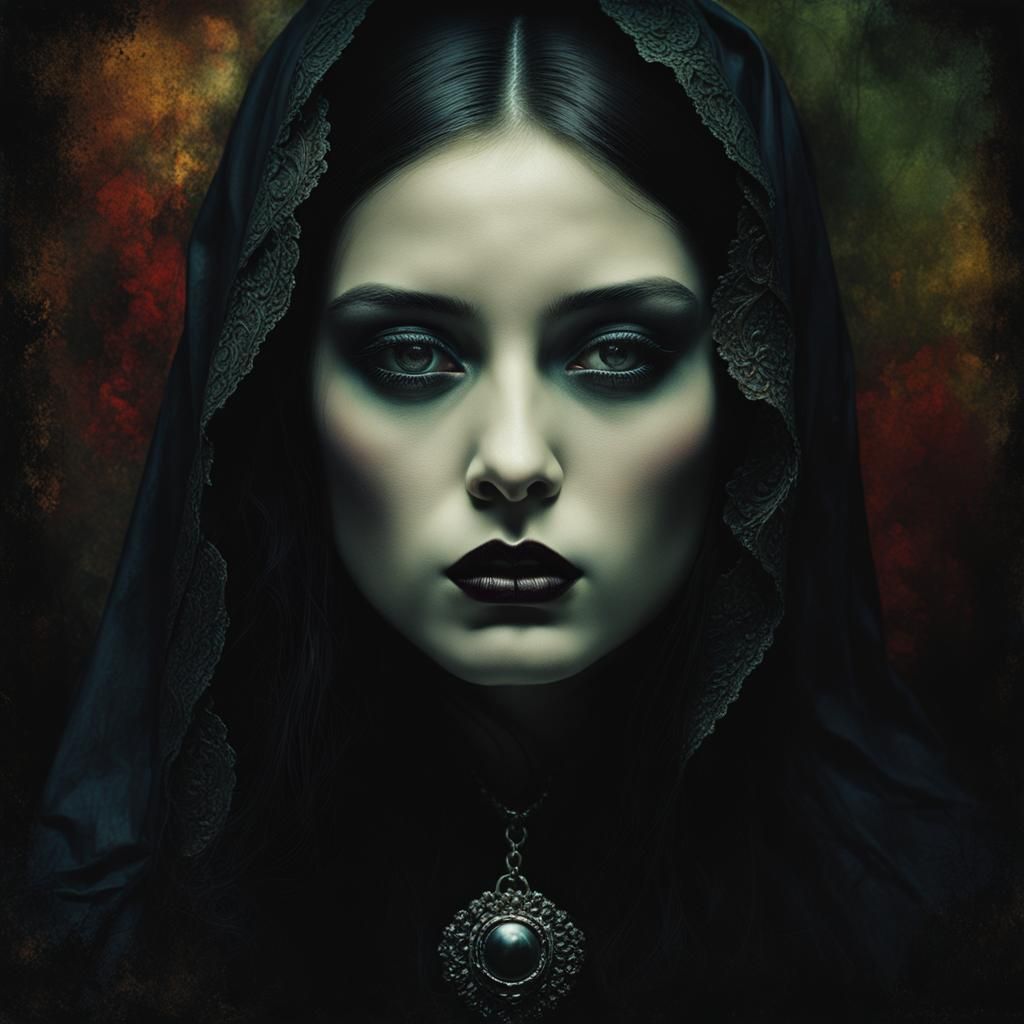 luminous dark gothic portrait of nobody :: hot, provocative, sensual ...