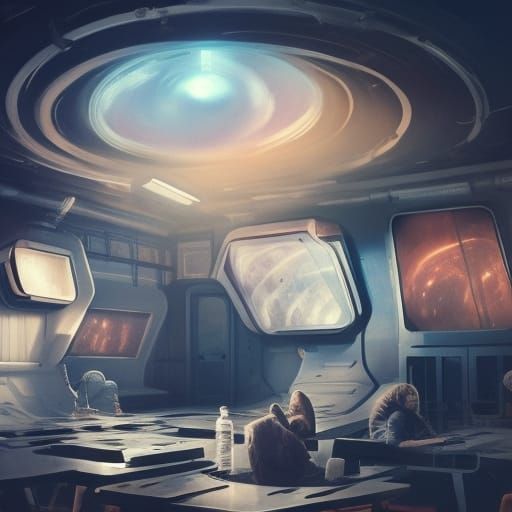 [ Cine still movie scene Coffee Shop in Space, ], Coffee Shop in Space ...