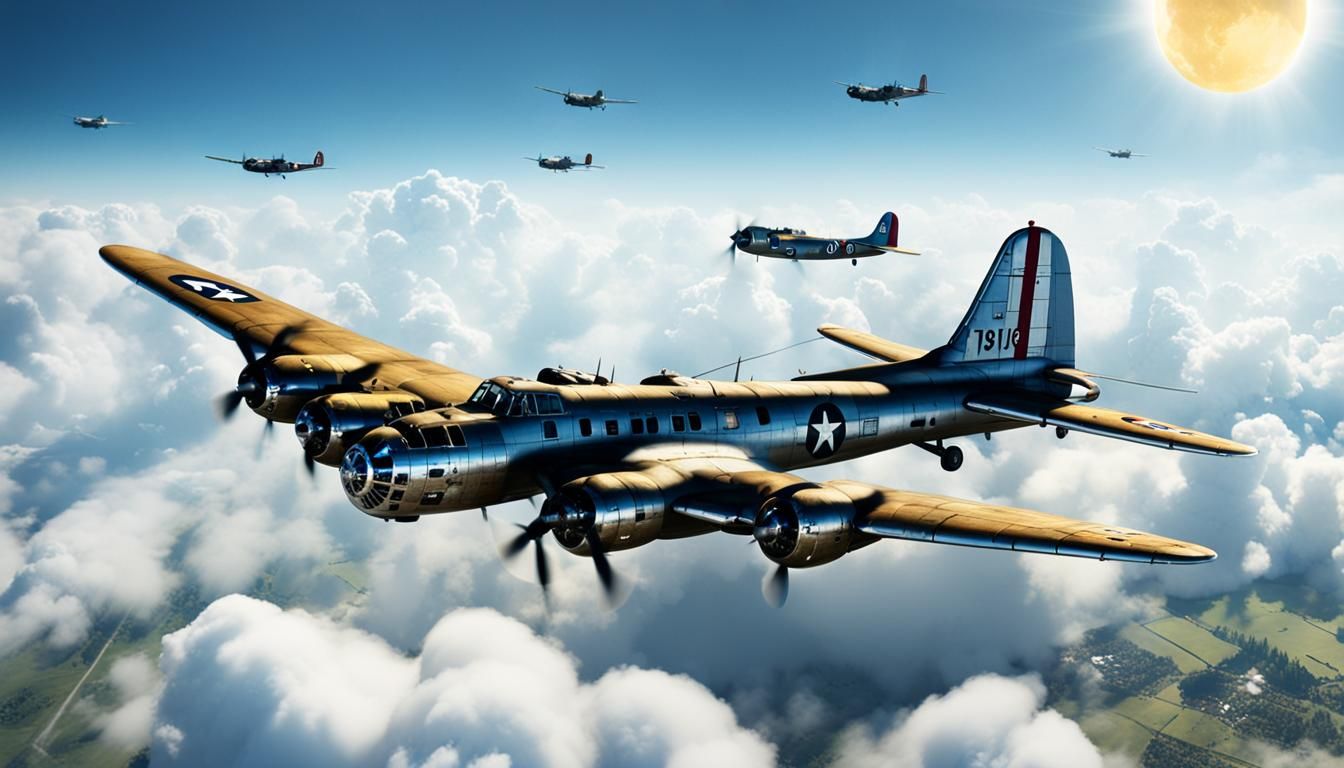 B-17 Flying Fortresses - AI Generated Artwork - NightCafe Creator