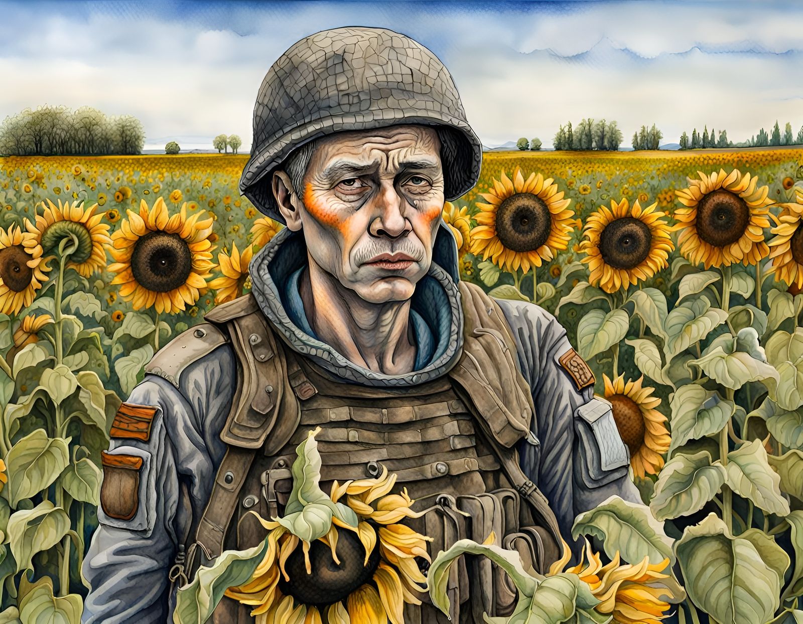 Мир: A World Without Peace Is Only a Hollow Noise (XII) - AI Generated ...