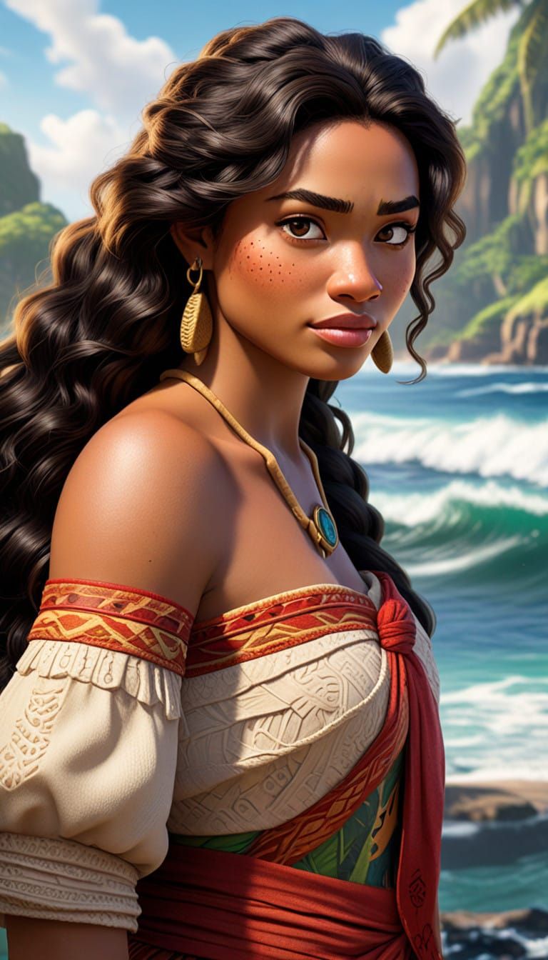 Moana Waialiki is a young sea enthusiast and the only daughter of a ...