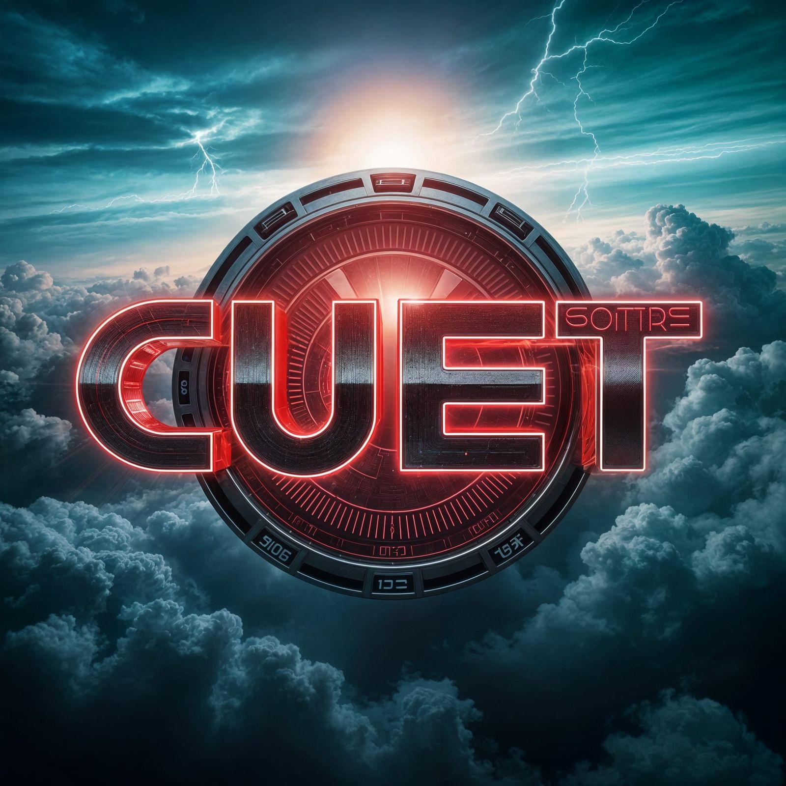 Futuristic CUET Logo with Neon Glow and Dynamic Sk... - AI Art