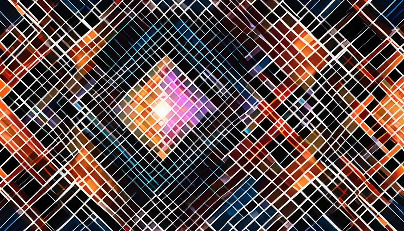 Plaid Pattern zoomed - AI Generated Artwork - NightCafe Creator