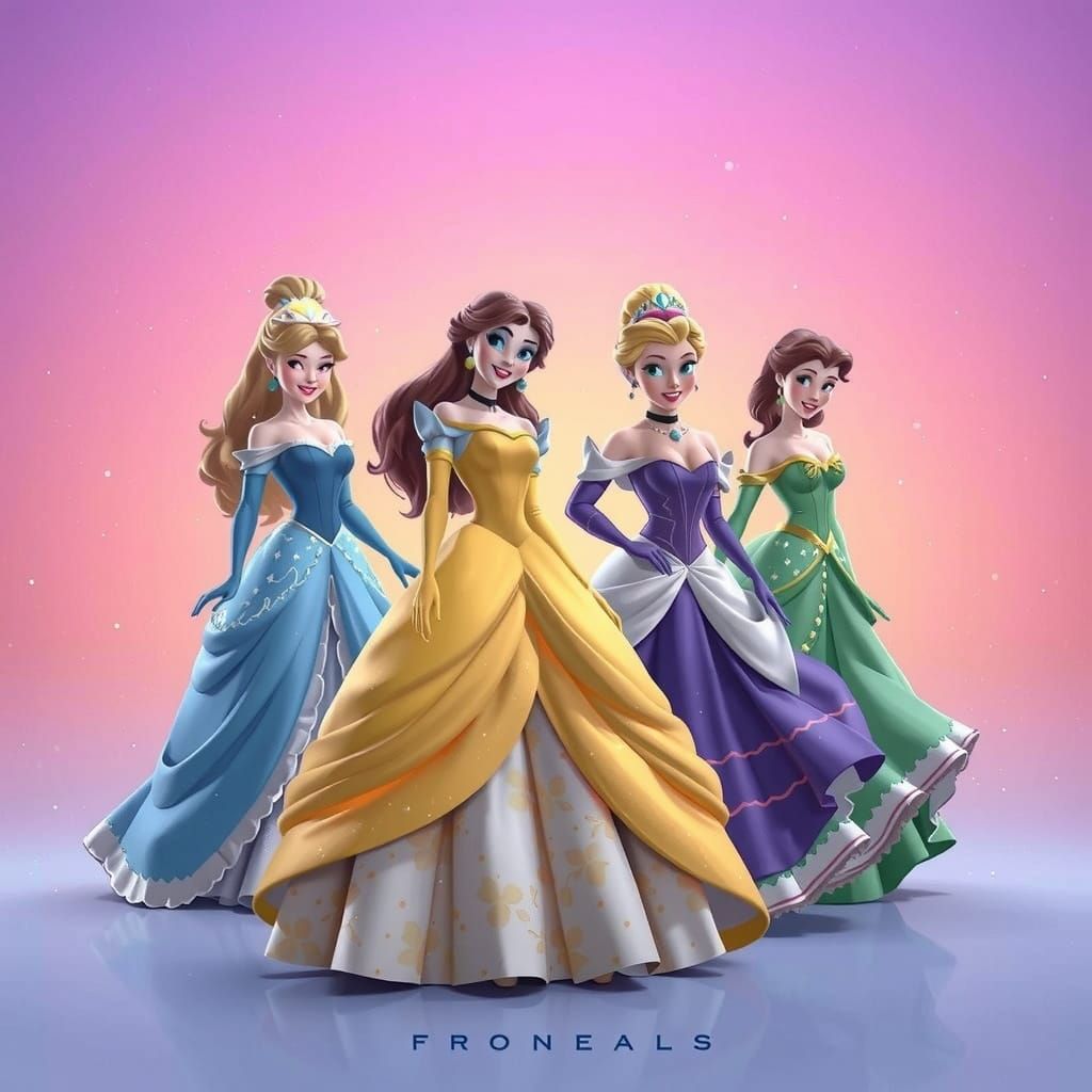 Beautiful Disney Princesses - Surreal Disney Princesses in ...