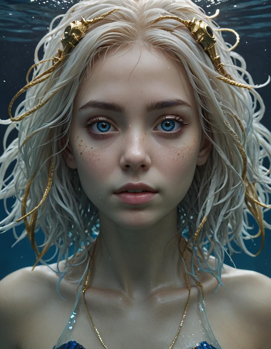 Sea Girl - AI Generated Artwork - NightCafe Creator