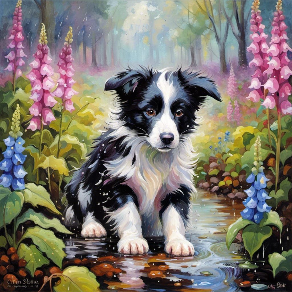 Sad and all alone Collie Puppy - requiring cuddles please - AI ...