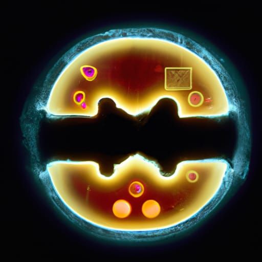 Pacman Xray? - AI Generated Artwork - NightCafe Creator