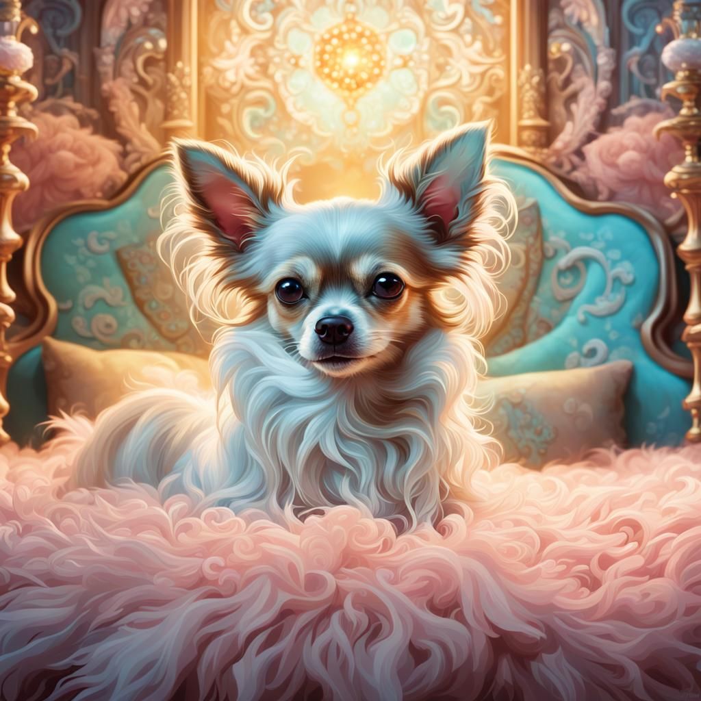 Cozy and Fluffy 🩵🩵🩵 - AI Generated Artwork - NightCafe Creator