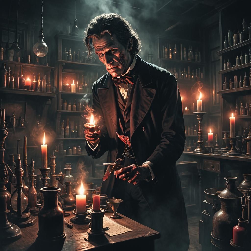 A Grave Mistake - Dark Fantasy Transformation in a Victorian...