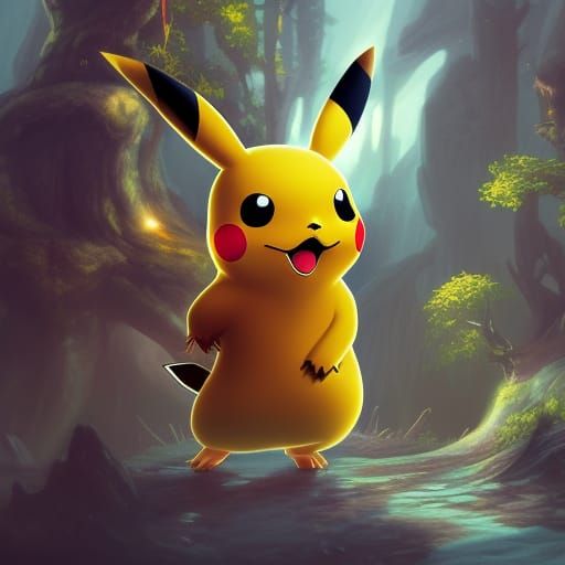 pikachu - AI Generated Artwork - NightCafe Creator