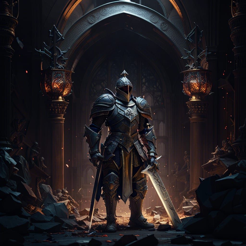 Knight - AI Generated Artwork - NightCafe Creator