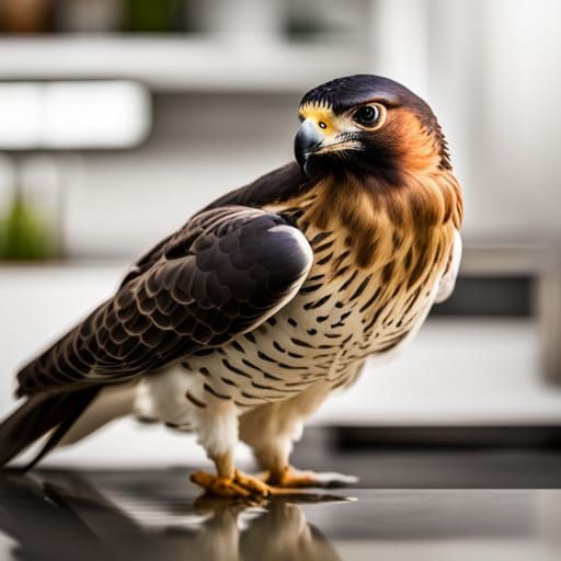 Falcon Home, Literally - AI Generated Artwork - NightCafe Creator