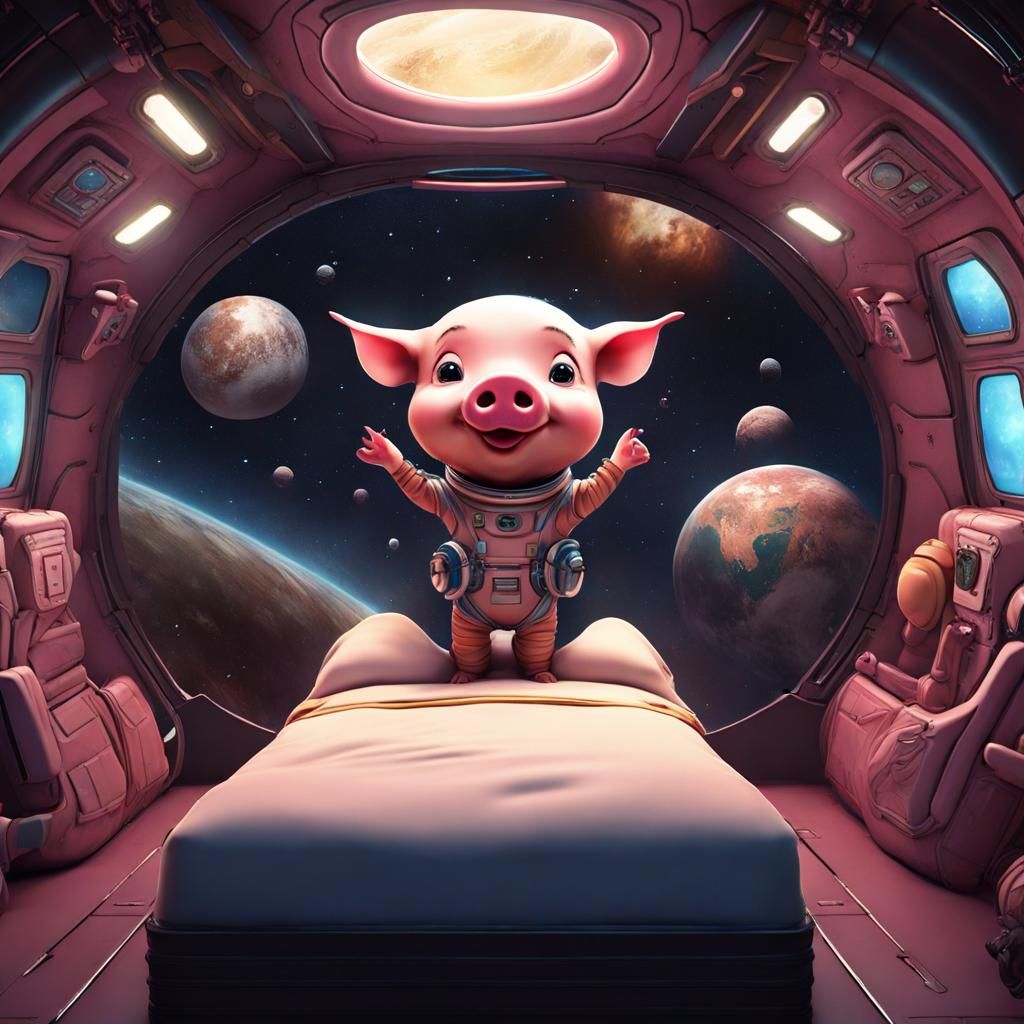 FIRST CLASS FLIGHT FROM GOTH TO HIPPIE, II — Space Piglet Mission ...