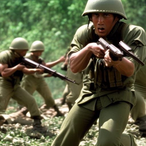 "Platoon" (1986) as directed by Bruno Mattei - AI Generated Artwork ...