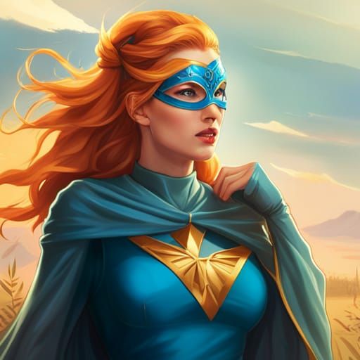 Superhero Princess - AI Generated Artwork - NightCafe Creator