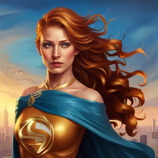 Superhero Princess - AI Generated Artwork - NightCafe Creator