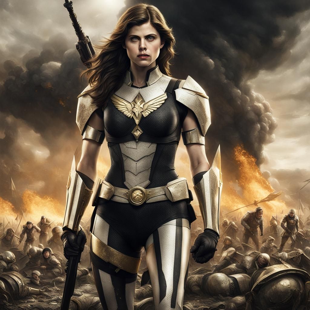 alexandra daddario - AI Generated Artwork - NightCafe Creator