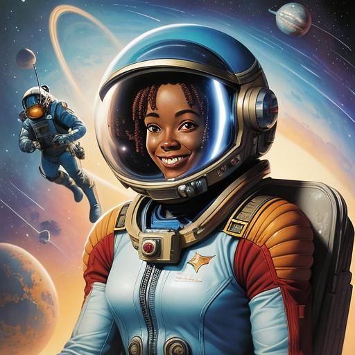 Retro Astro - AI Generated Artwork - NightCafe Creator