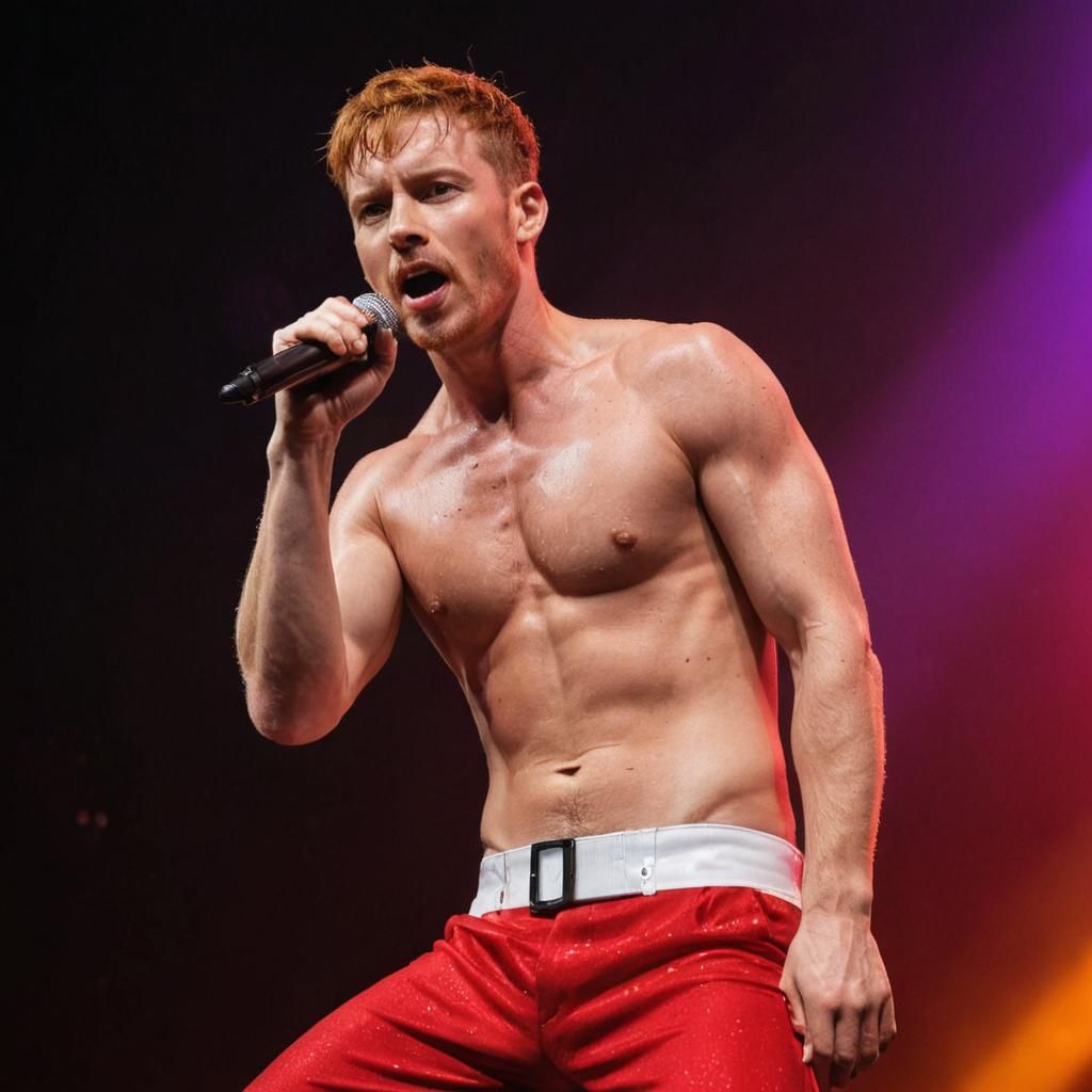 Laurence, a lean but muscular 35-year-old Irish R&B singer. He has ...