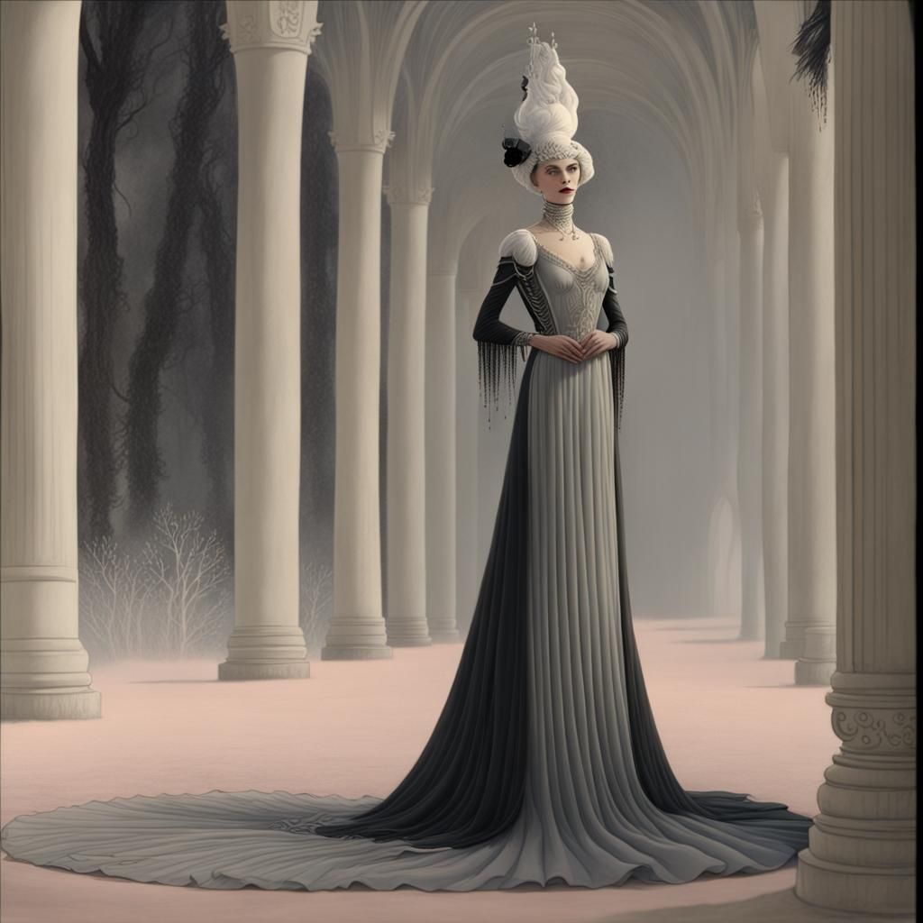 Tall Woman - AI Generated Artwork - NightCafe Creator