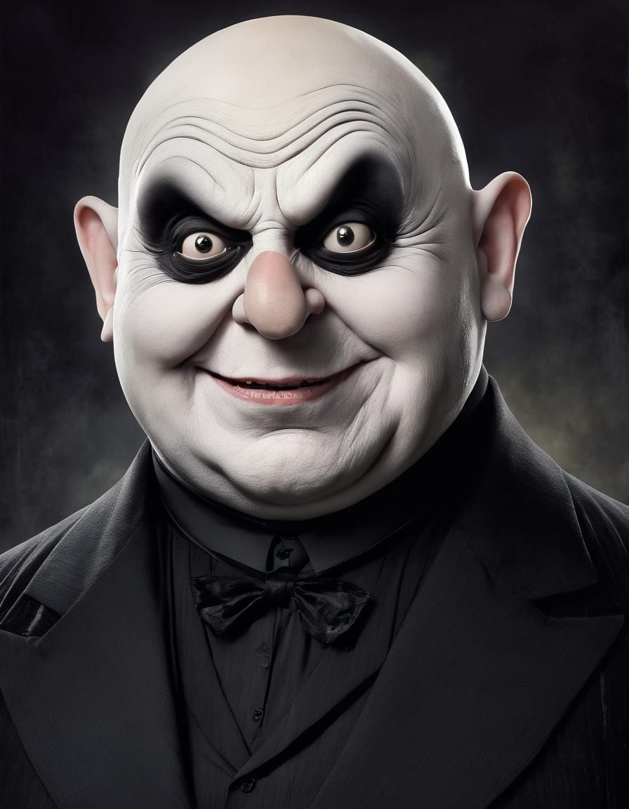 Uncle Fester's back! - AI Generated Artwork - NightCafe Creator