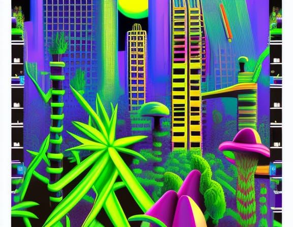 DETAILED REALISTIC PHOTOGRAPH CMYK RGD TRIADIC 3D 4K: A group of ...