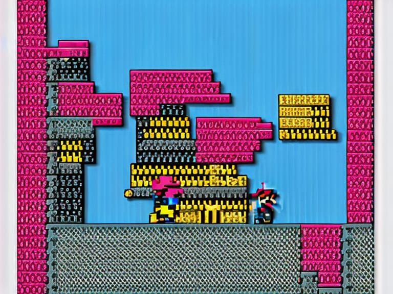 Pixel challenge 3 - AI Generated Artwork - NightCafe Creator