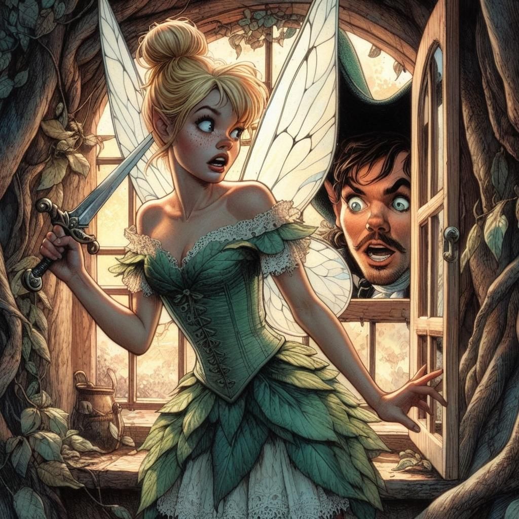My Friends Call Me Tink...Part 2 - AI Generated Artwork - NightCafe Creator