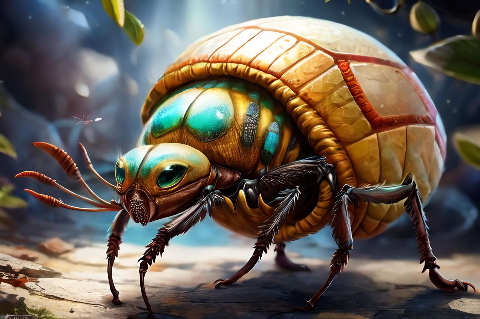 Alien insect - AI Generated Artwork - NightCafe Creator