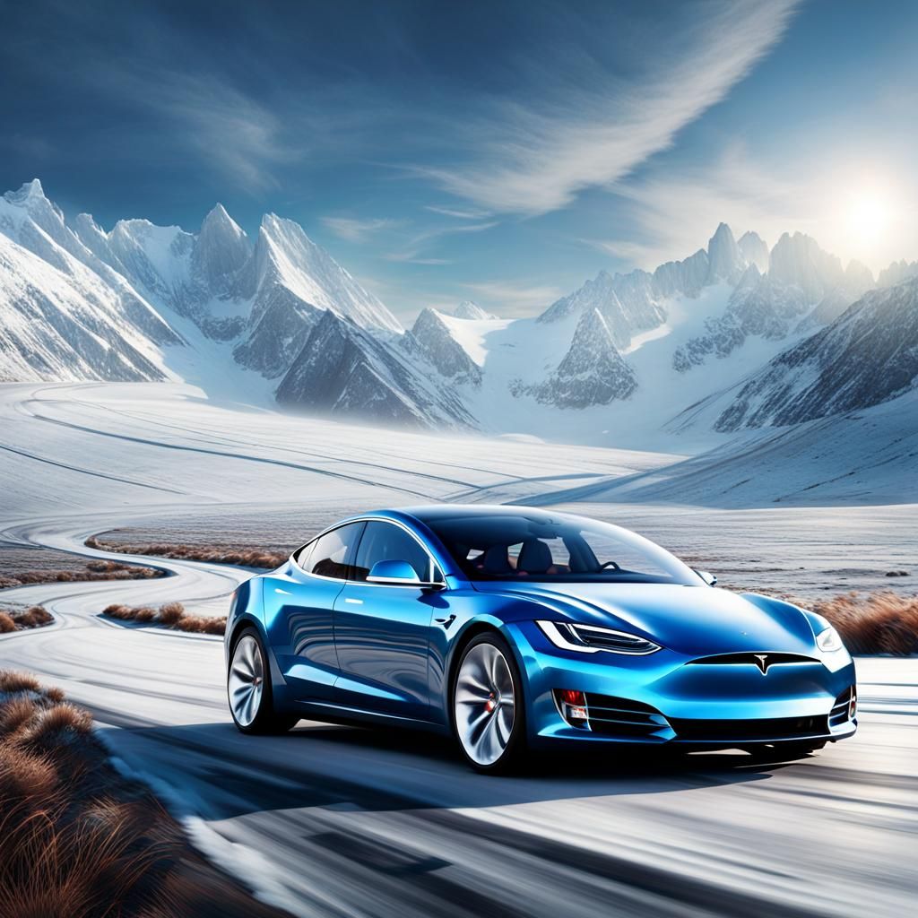 Tesla's Arctic Adventure - When Snowflakes Meet Superchargers! - AI ...