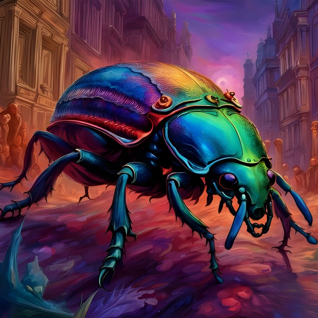 Kafka's Metamorphosis - AI Generated Artwork - NightCafe Creator