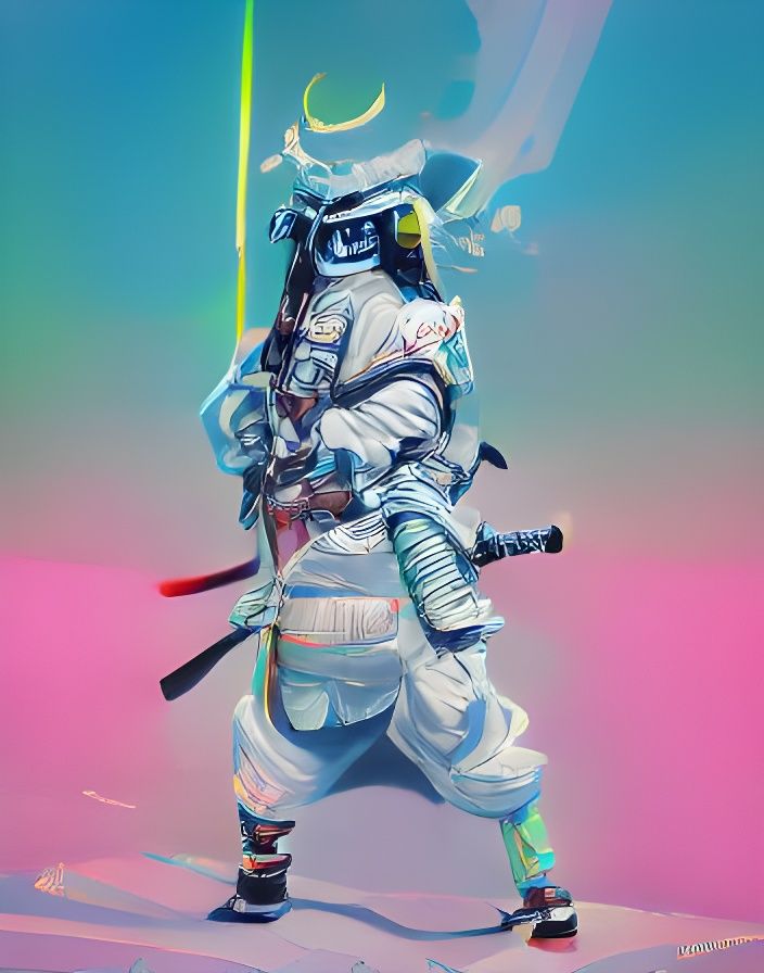 White Ronin - AI Generated Artwork - NightCafe Creator