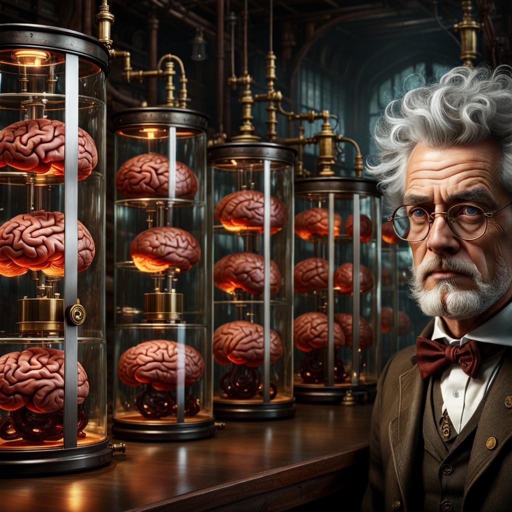 PROfessional Mad Scientist at Work - AI Generated Artwork - NightCafe ...