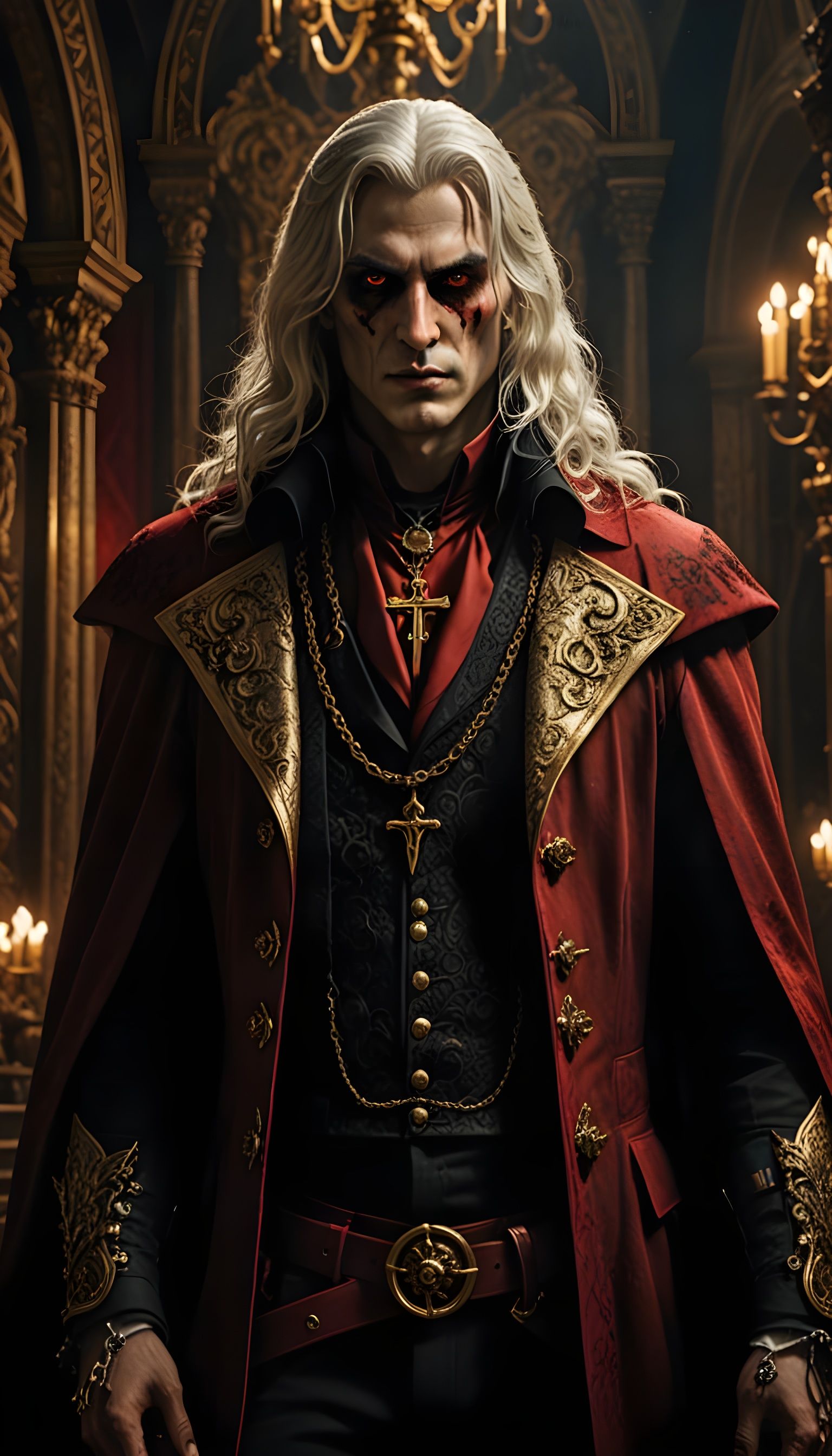 Alucard realistic anime - Realistic Vampire Anime Character ...
